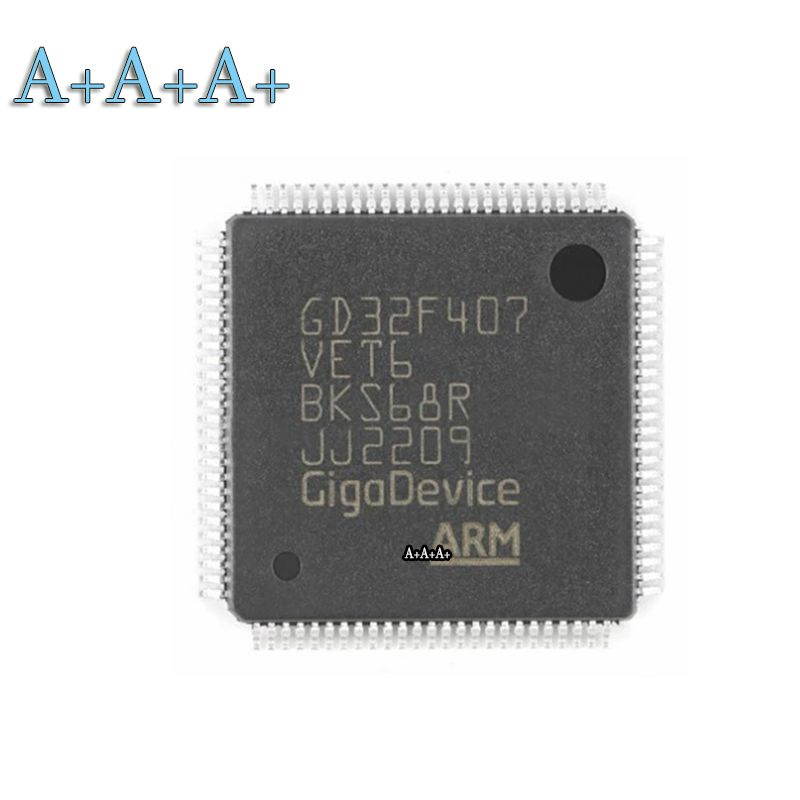 Оригинальный 32-разрядный микроконтроллер-микросхема MCU GD32F407VET6 LQFP-100 ARM Cortex-M4 ...