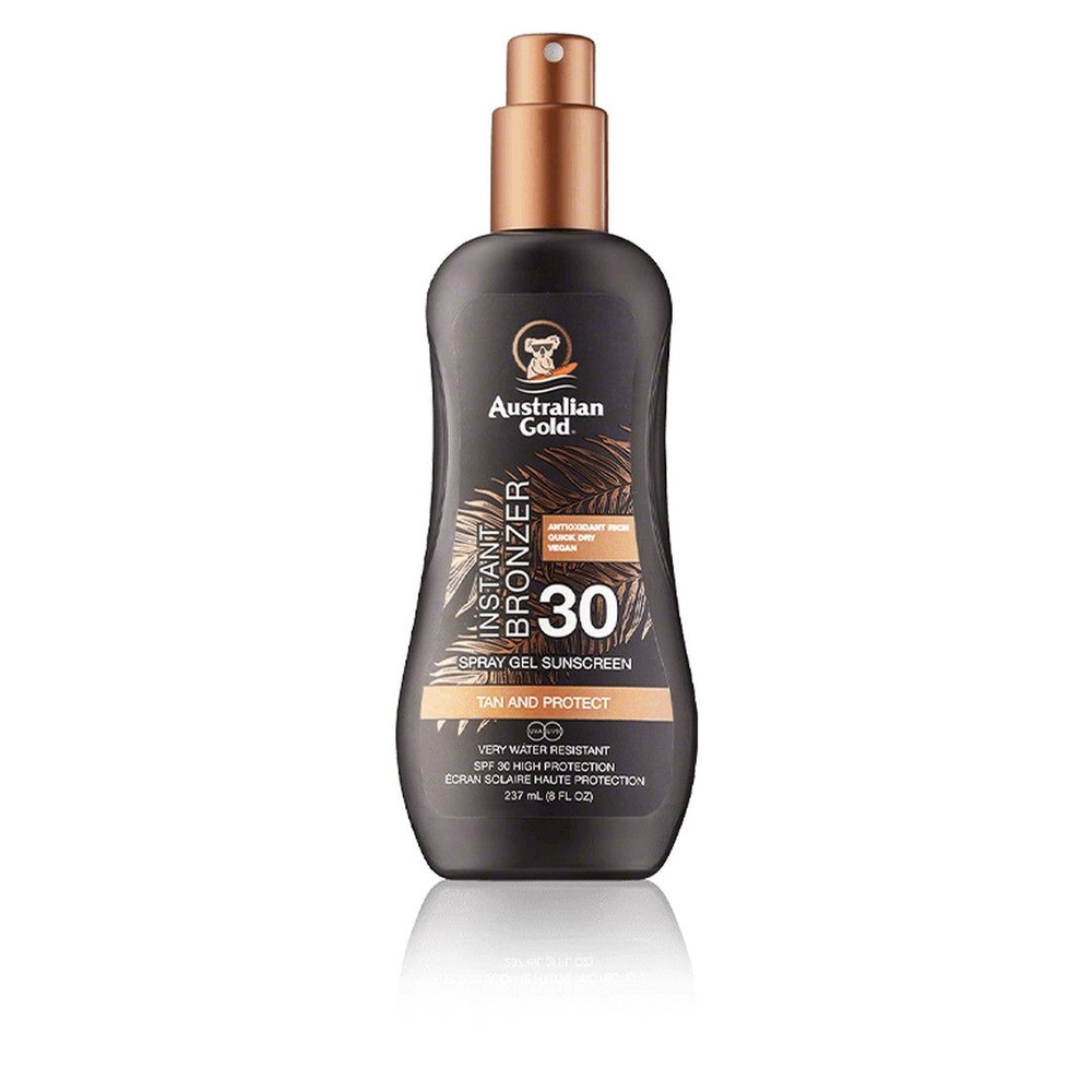 Средство солнцезащитное Australian Gold Instant Bronzer Spray Gel ...