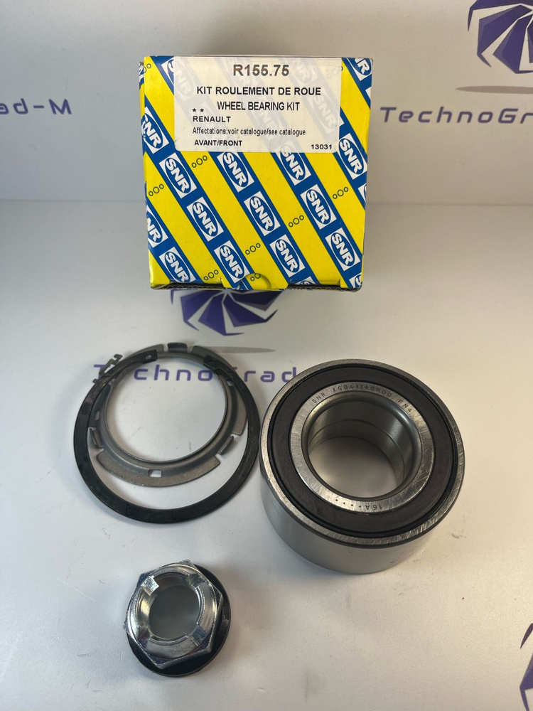 Подшипник передней ступицы с ABS SNR, арт. R155.75 - купить по ...