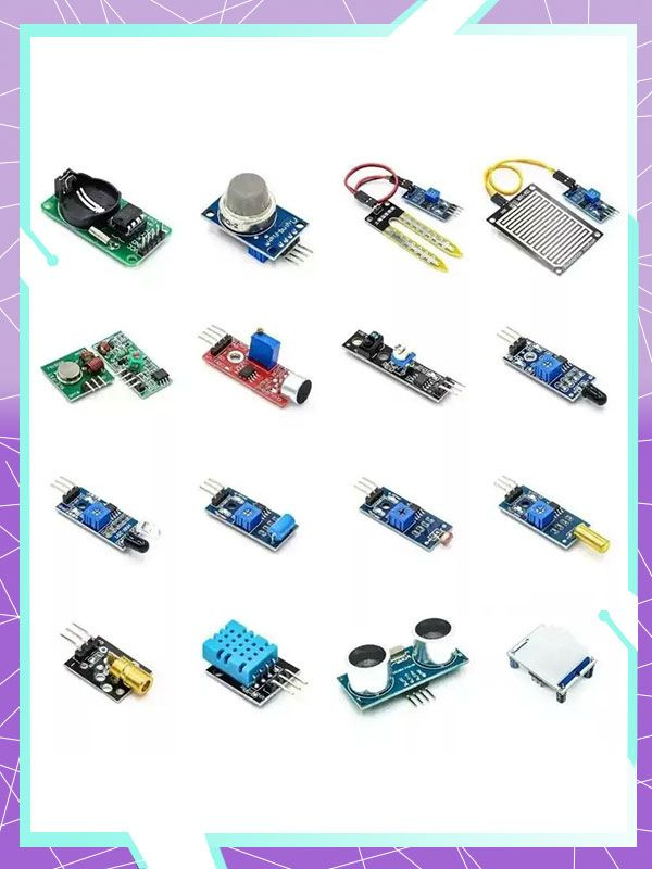 Комплект набор датчиков 16 штук для Arduino Orange Pi Raspberry Pi электроника кит Набор