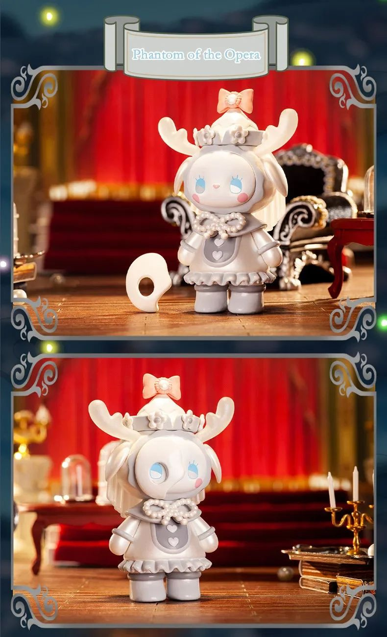 8 шт Фигурка сюрприз Emma Secret Forest Маскарад блайнд-бокс/Masquerade ...