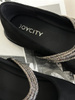 Балетки Женский JOYCITY Текстиль, размер 39 6 Россия лодочки Блестки, Бисер Закрытый нос ...