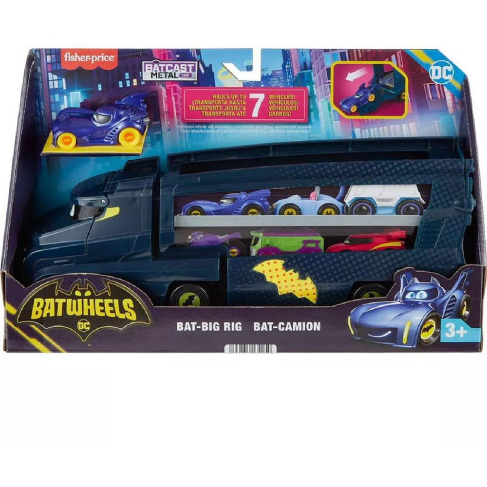 Машинка Fisher-Price Bat-big Rig Bat-Camion HMX07 купить на OZON по ...
