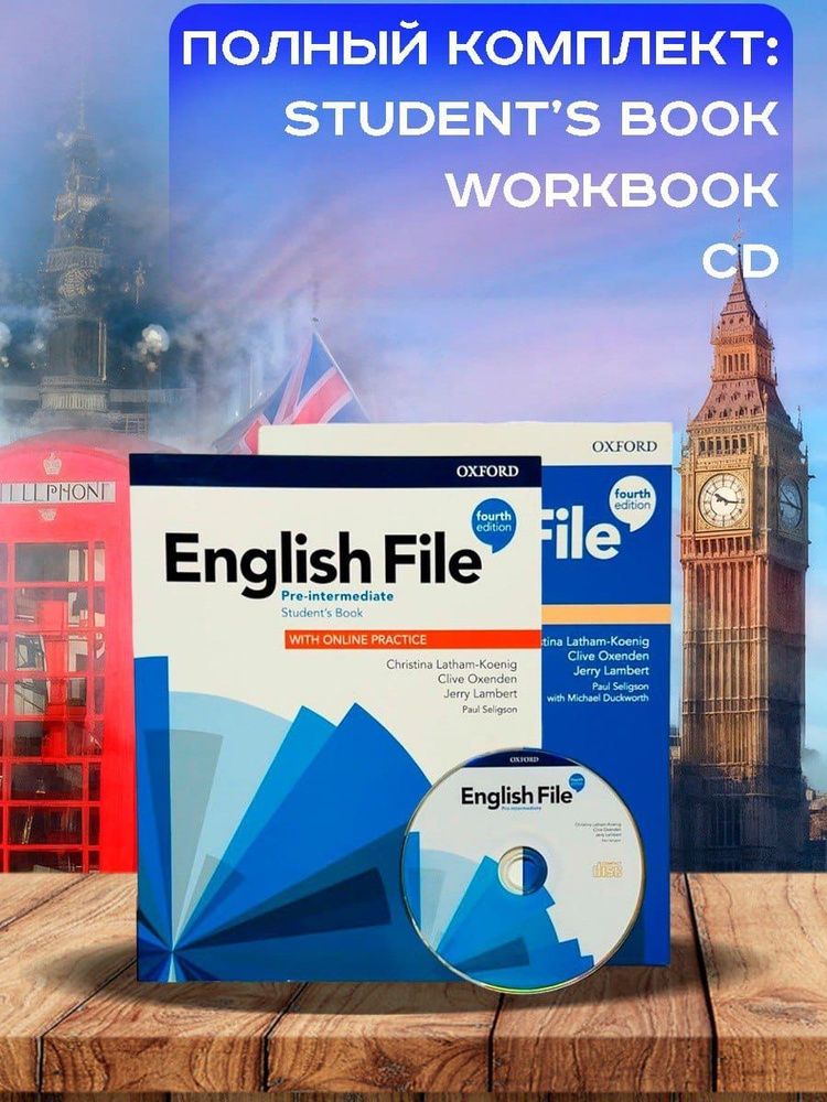 English File Pre Intermediate 4Th Edition купить на OZON по низкой цене ...