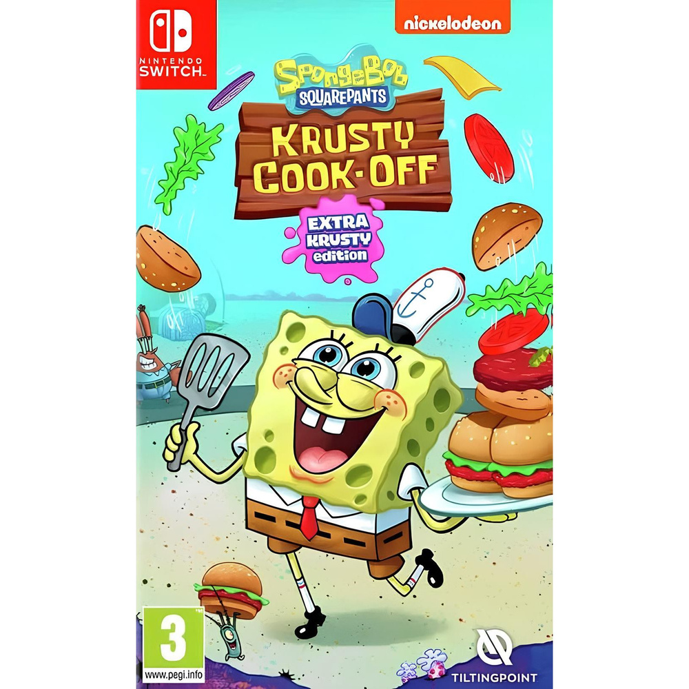 Игра SpongeBob SquarePants: Krusty Cook-Off Extra Krusty Edition ...