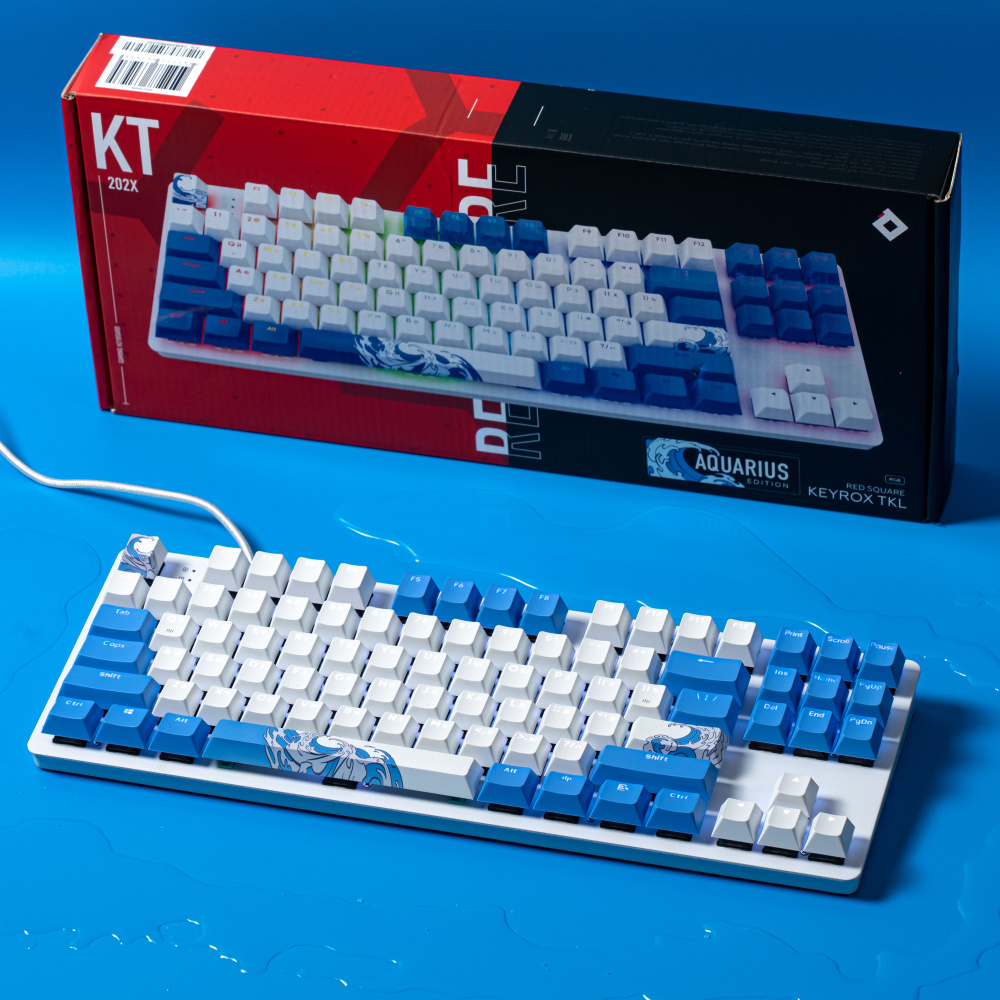 Игровая клавиатура Red Square Keyrox TKL Aquarius (RSQ-20036) купить на ...