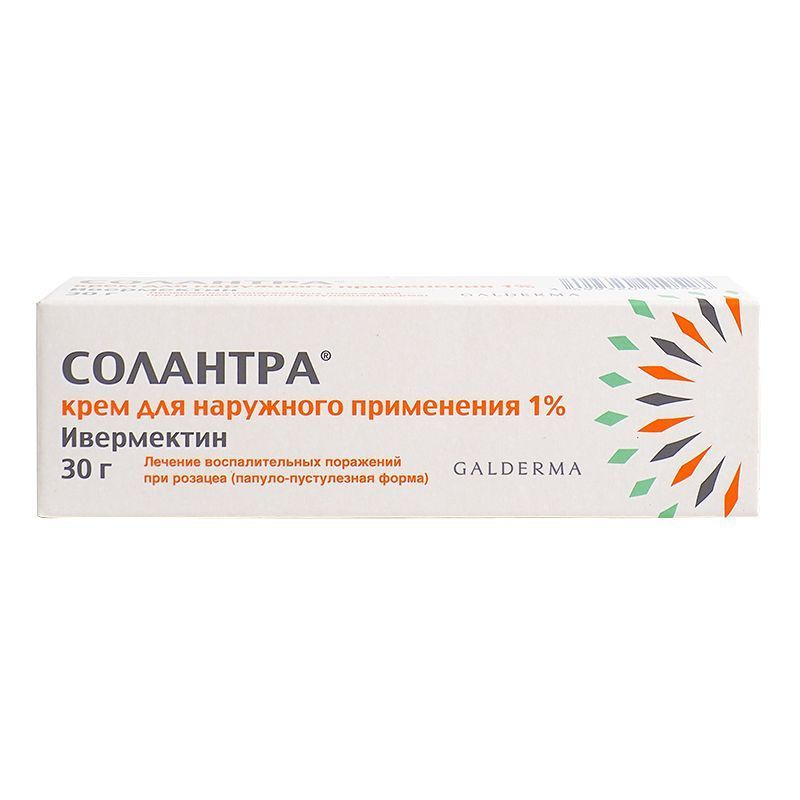 Солантра, крем 1%, 30 г — купить в OZON. Инструкции, показания, состав ...