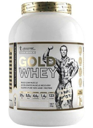 Протеин WHEY gold line Kevin Levrone, 2000 г - белый шоколад-клюква ...