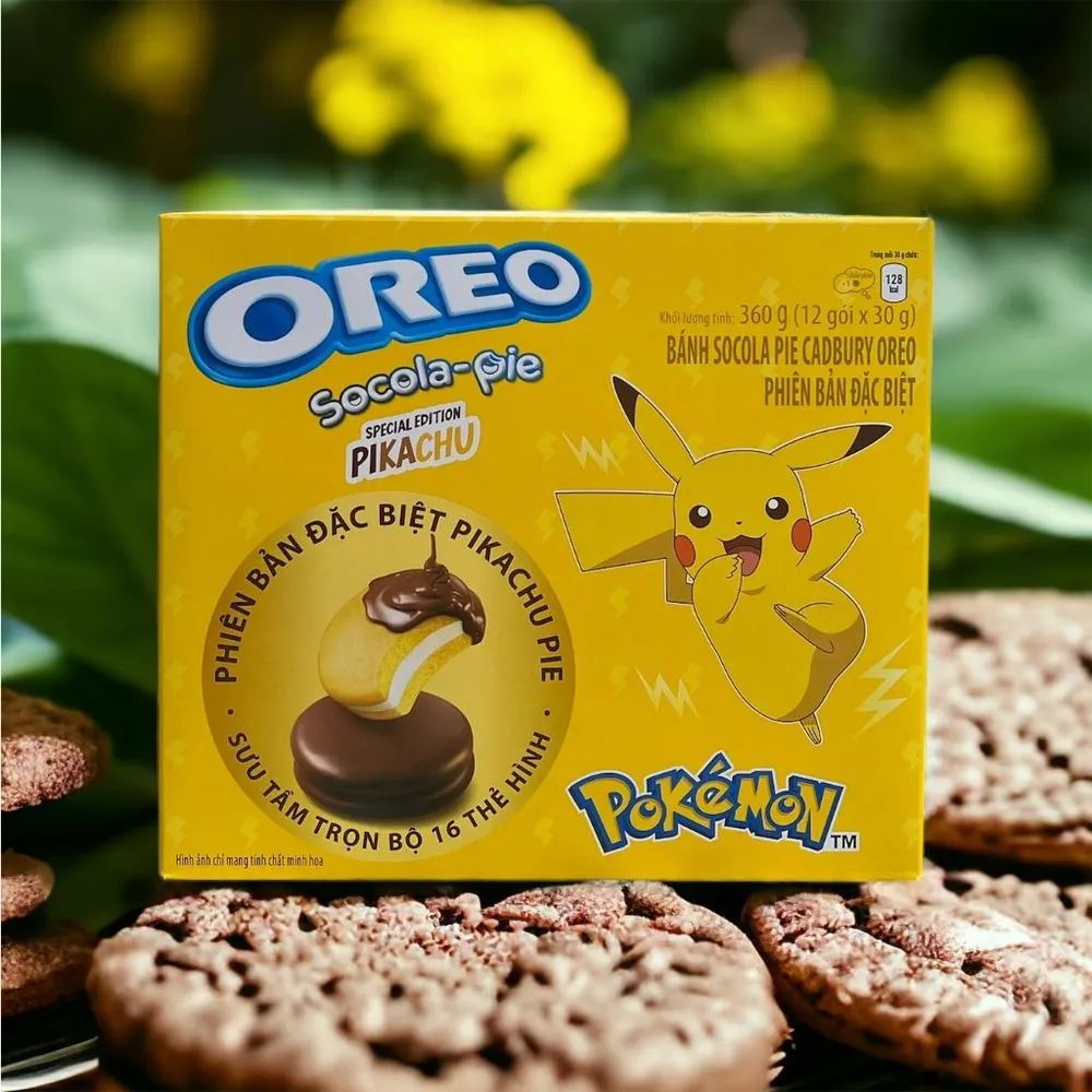 Печенье Cadbury Oreo Pokemon Socola-pie Pikachu / Орео Чоко Пай Пикачу ...