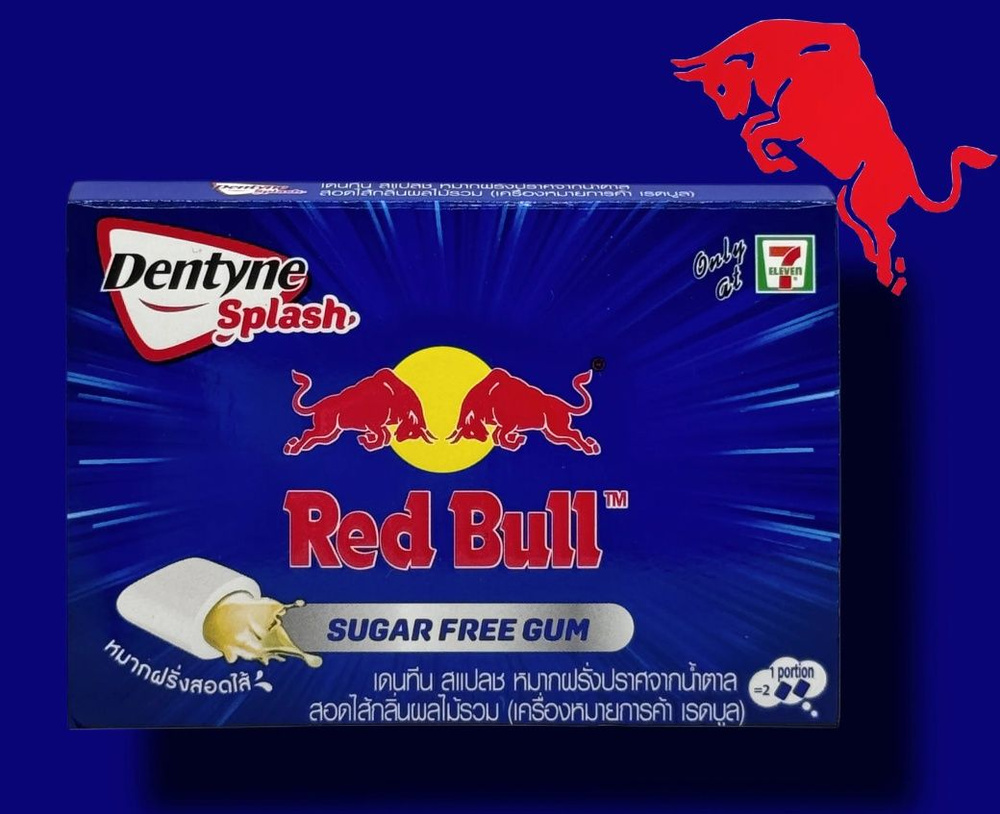 Жевательная резинка Dentyne Splash Red Bull без сахара 3 пачки - купить ...