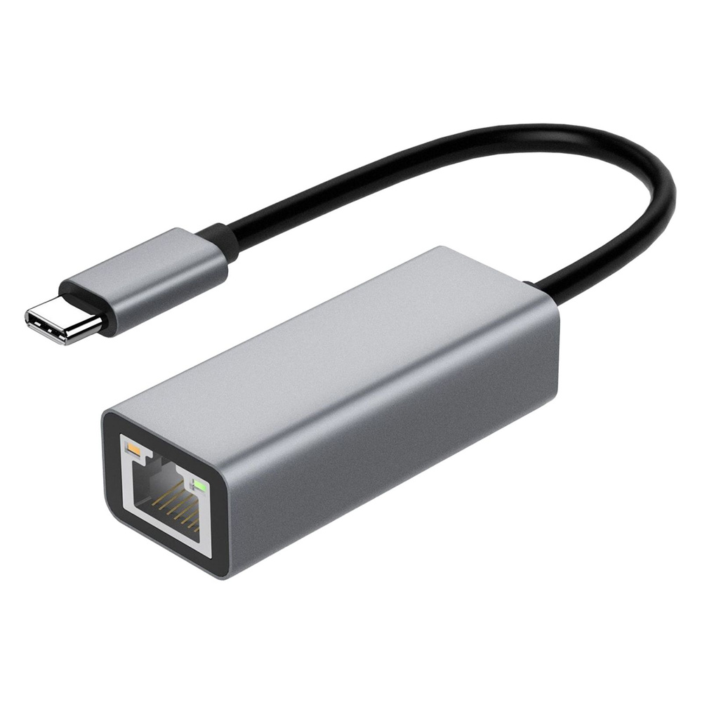 Type-C Hub Adapter/ Сетевая карта Type-C/ Ethernet адаптер сетевой ...