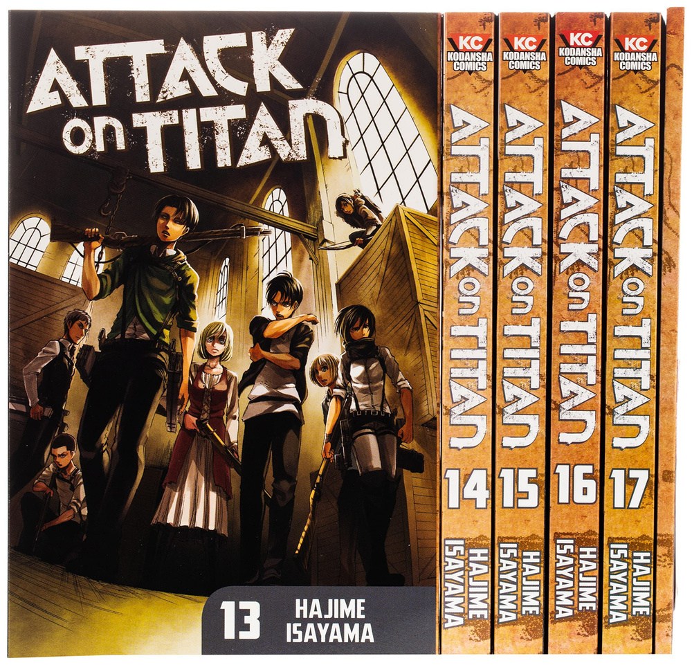 Атака титанов, 3 сезон, часть 1/Attack on Titan Season 3 Part 1 Manga Box Set - купить с ...