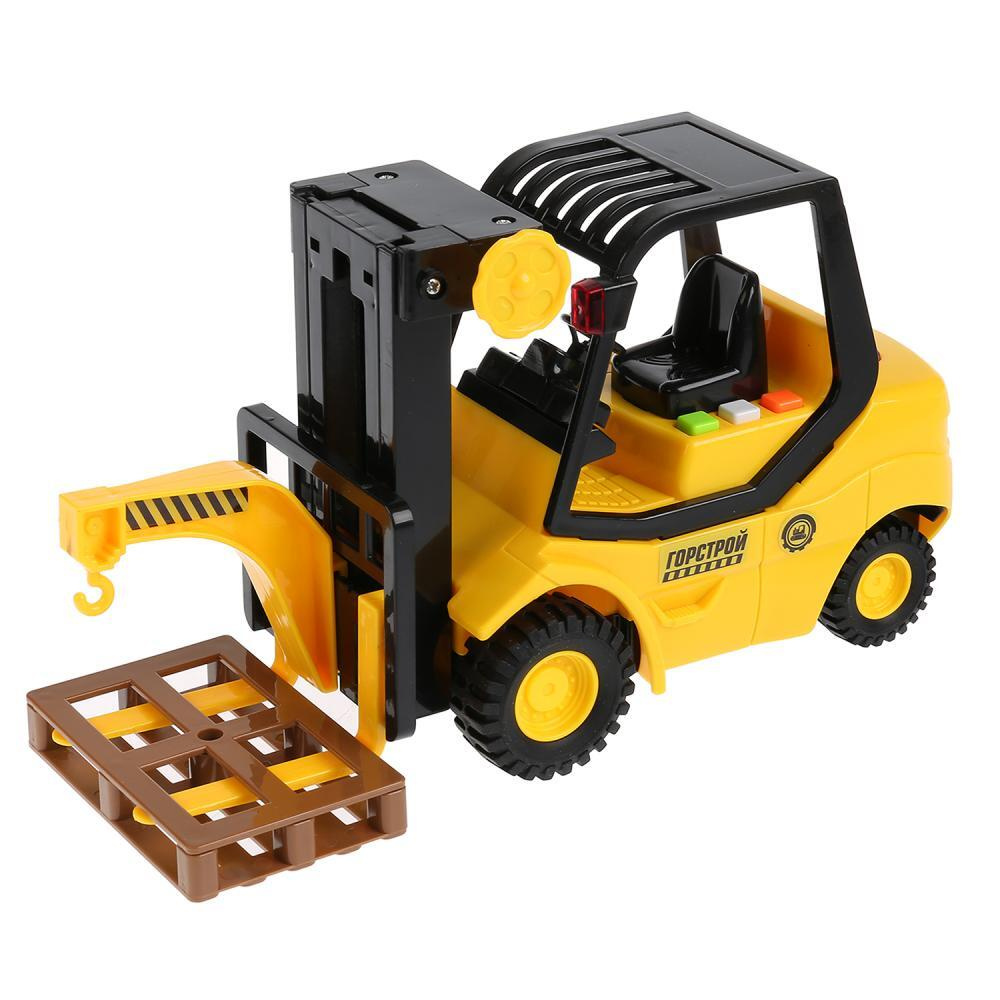 Модель Погрузчик 23,5см Технопарк пластик, свет+звук - купить с доставкой по выгодным ценам в ...