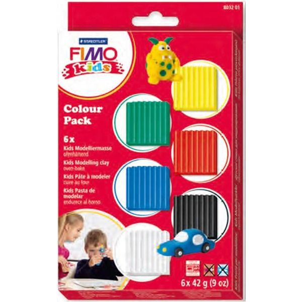 Масса для лепки Fimo Kids Basic Pack 8032-01 - купить с доставкой по ...