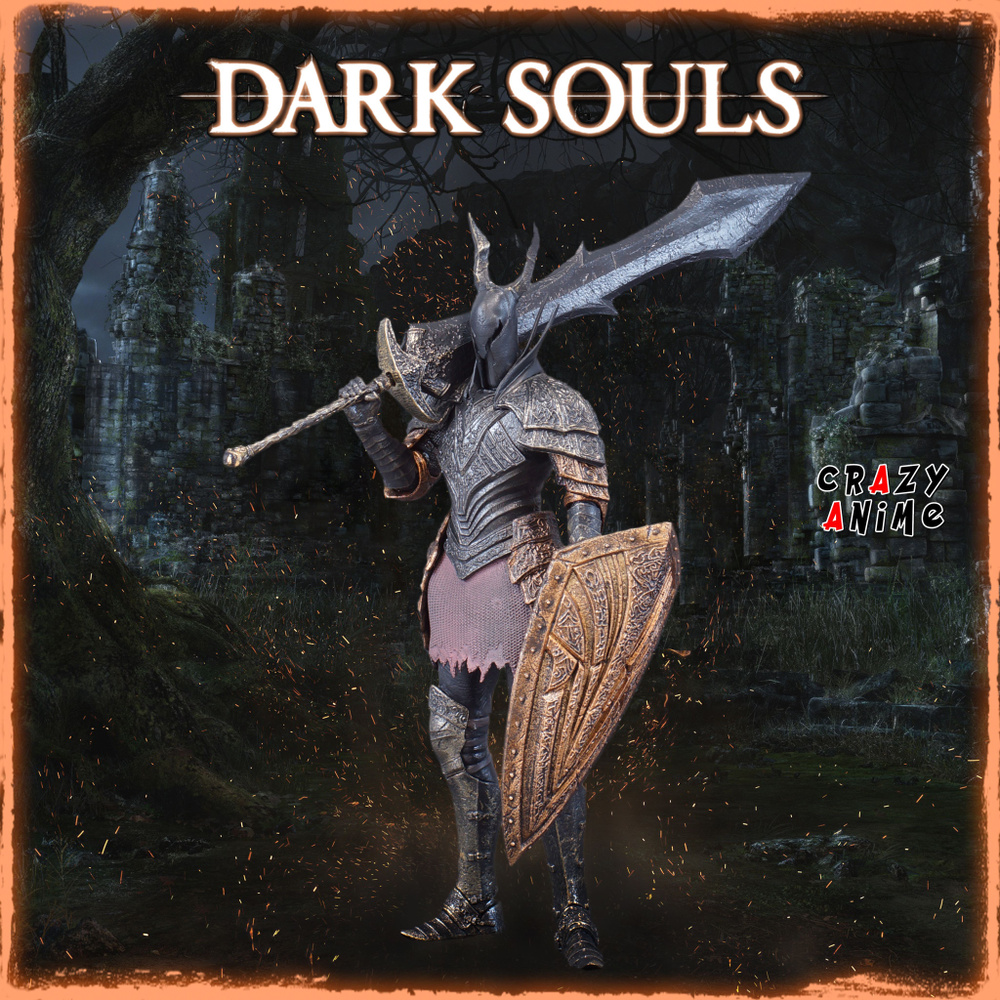 Дарк соулс фигурка Темный рыцарь , Dark souls - купить с доставкой по ...