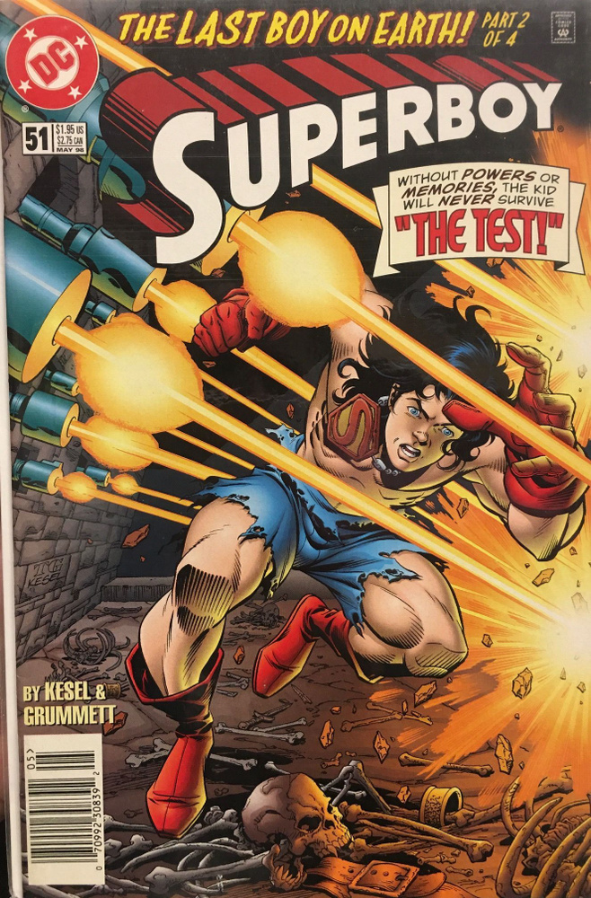 SuperBoy #51 May 98. The Last Boy on Earth! Part 2 of 4. The Test! DC ...
