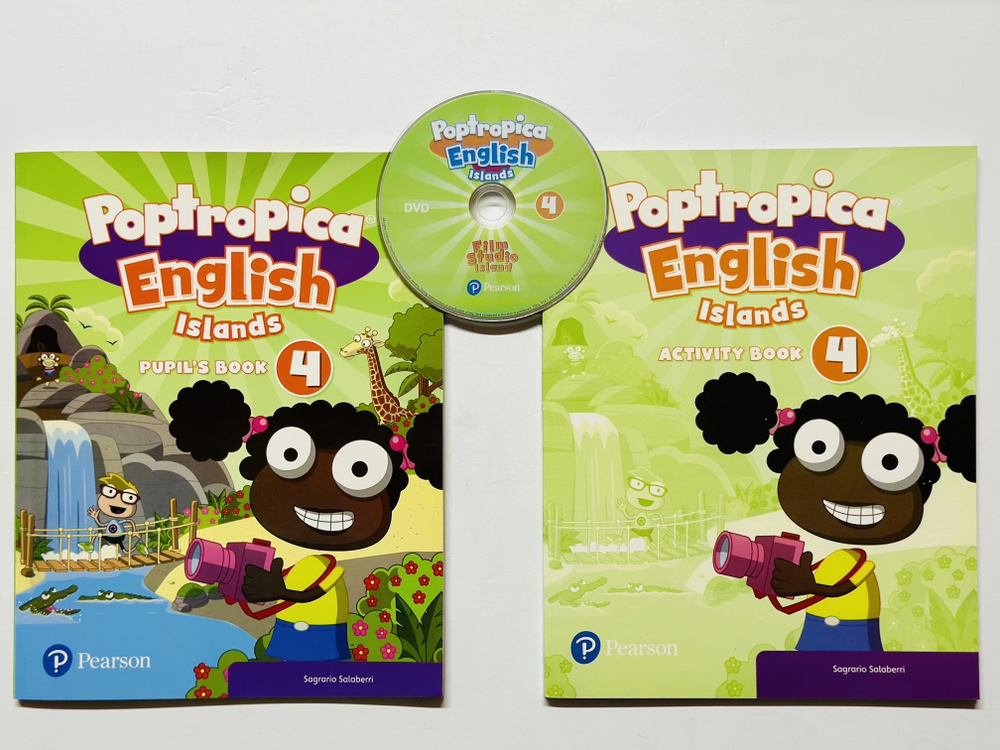 Poptropica English Islands 4, Pupil's Book + Activity Book + CD ...
