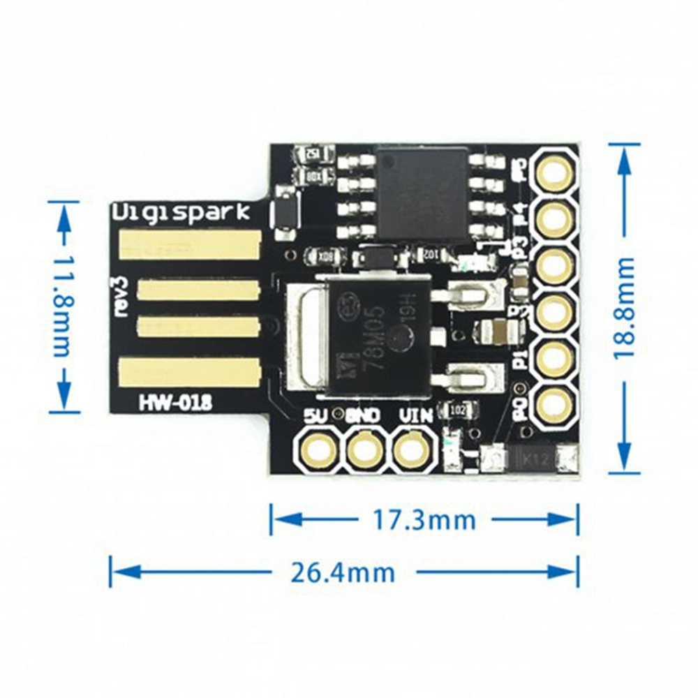Для Attiny85 Usb плата для разработки Digispark удобный микро Usb купить с доставкой по