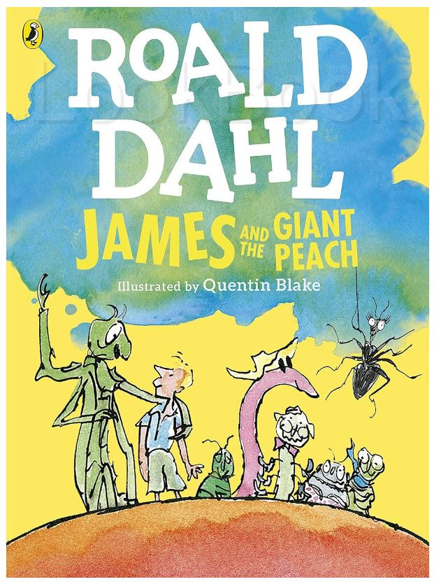 Roald Dahl book - James and the Giant Peach / Illustrated by Quentin ...