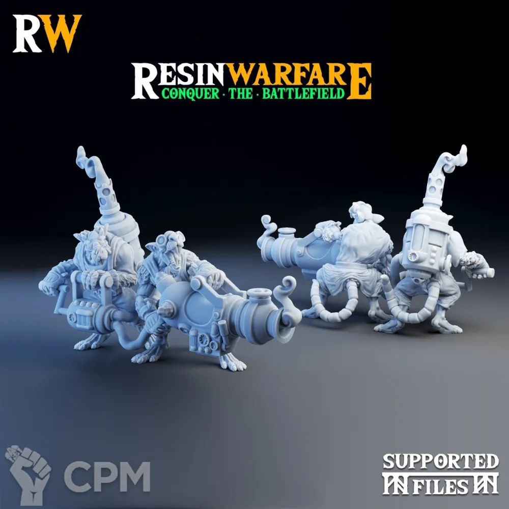 Warhammer Skaven Warp Flamethrower/Скавенский варп огнемет - купить с ...