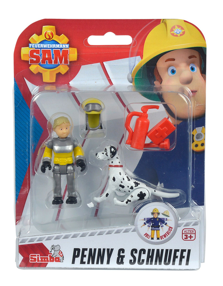 Пожарный Сэм Dickie Toys Набор фигурок Sam & Radar - купить с доставкой ...