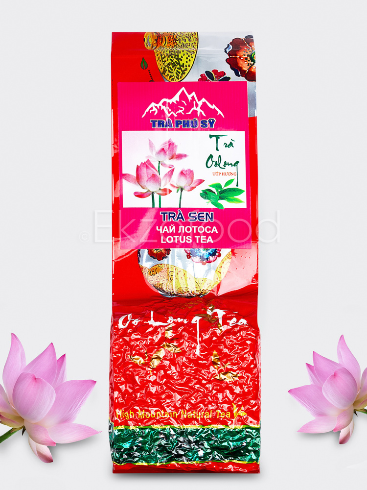 Вьетнамский натуральный чай лотоса TRA SEN, 200гр., TRA PHU SY, LOTUS ...