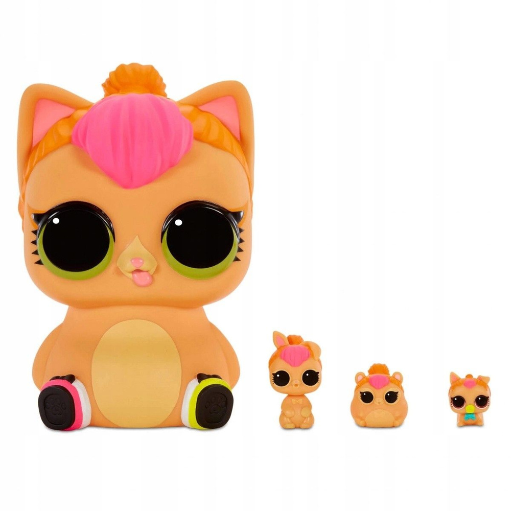 Кукла LOL Surprise Big Pet Neon Kitty + аксессуары 577720 - купить с ...