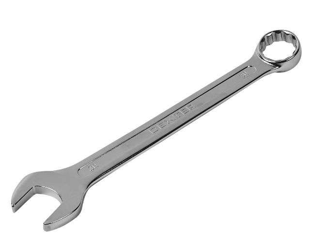 Ключ комбинированный Dexter COMB.30 30 мм - купить с доставкой по ...