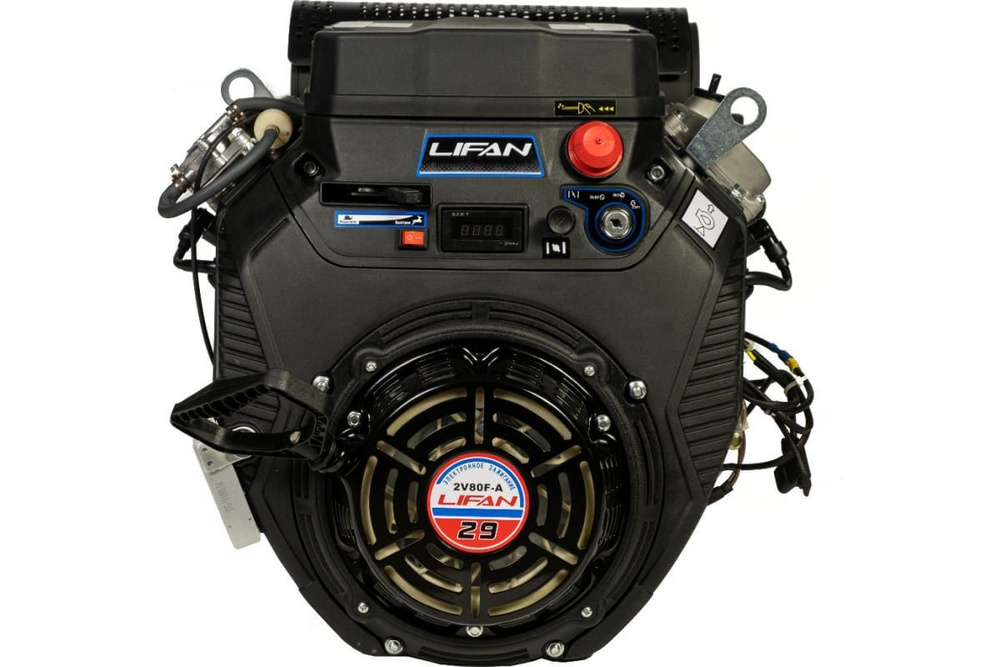 Двигатель бензиновый Lifan 2V80F-A (20A) (29 л.с., горизонтальный вал ...