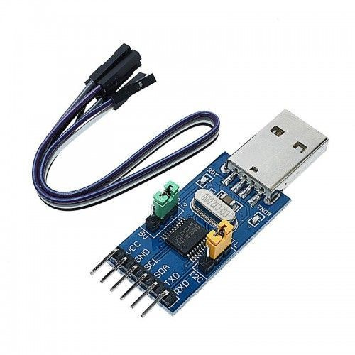 Ch341t 2 In 1 модуль Usb I2c Iic Uart Usb Ttl Microcontroller последовательный загрузчик