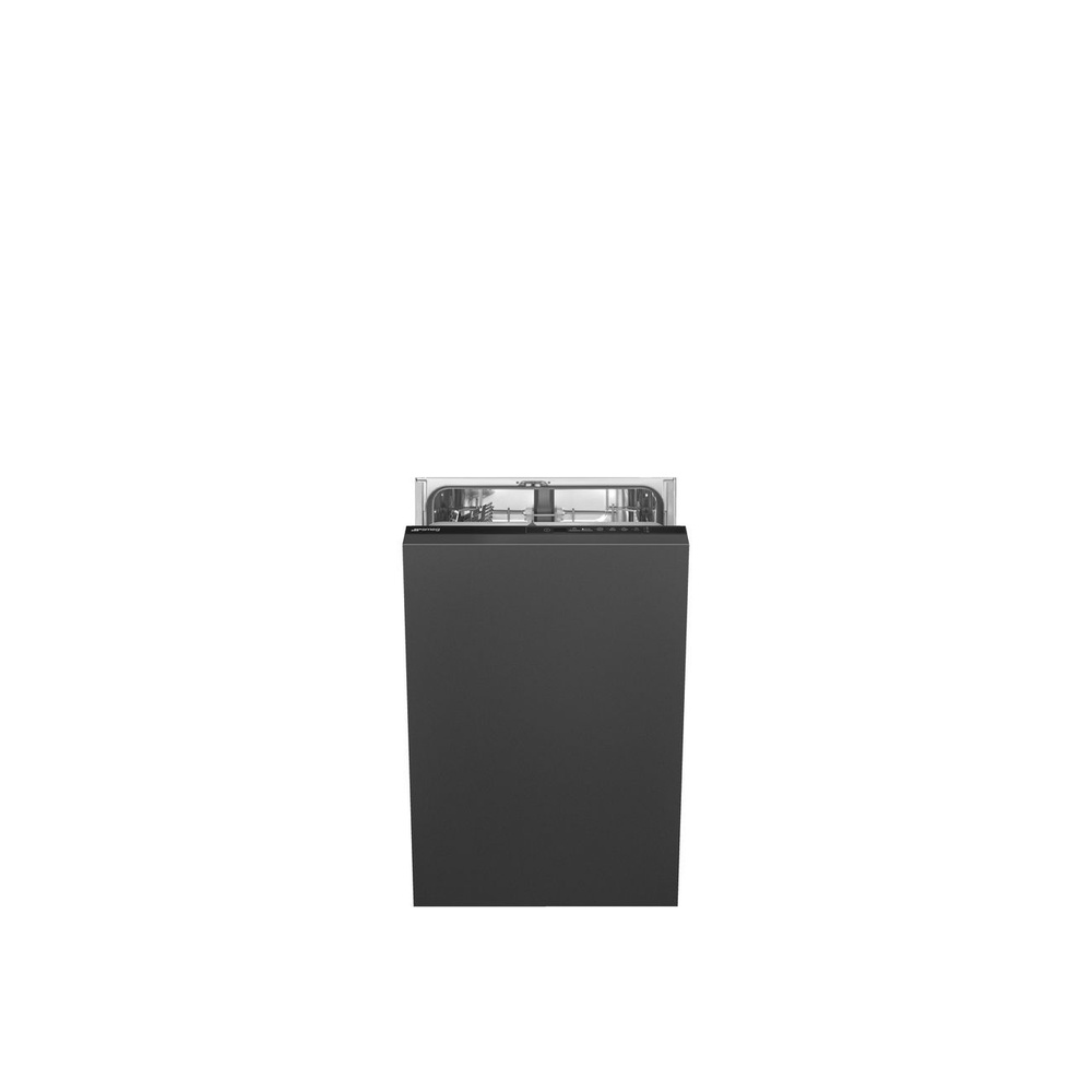 Встраиваемая посудомоечная машина Smeg ST4512IN, черный купить по ...
