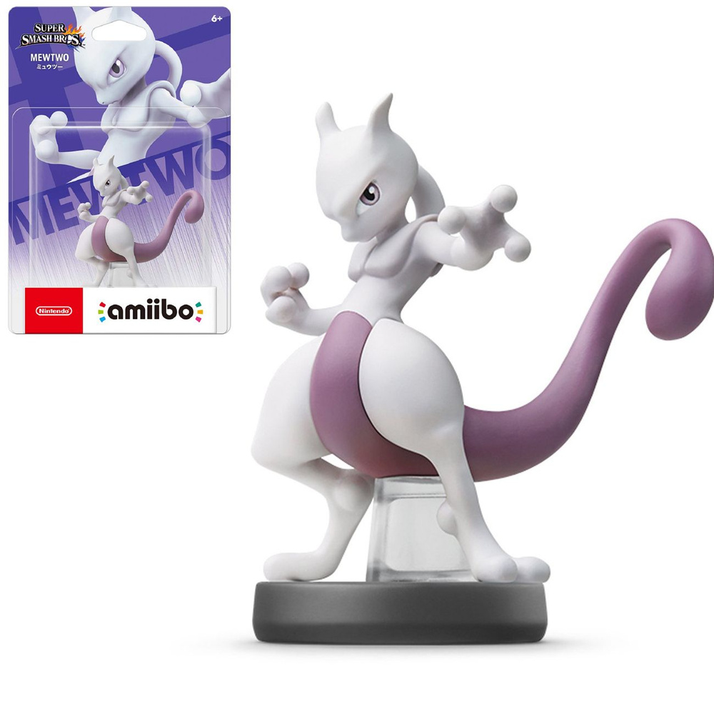 Фигурка Nintendo Amiibo Mewtwo, сериалы Super Smash Bros - купить с ...