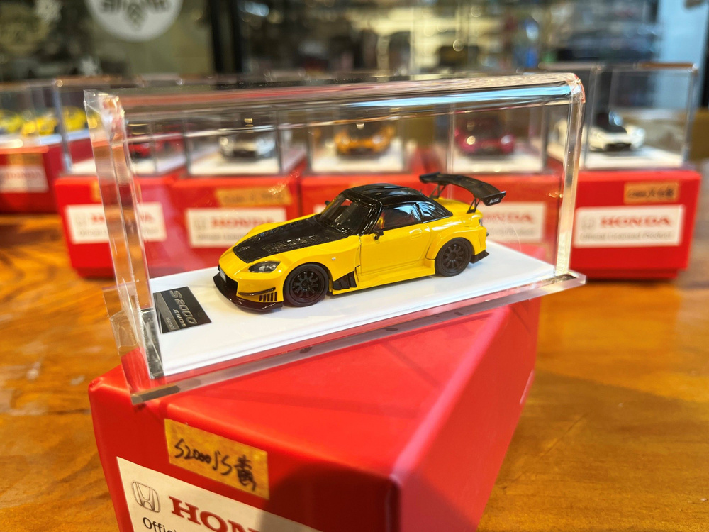 Машинка модель Onemodel 1:64 Honda S2000 JS RACING Track Edition Resin ...