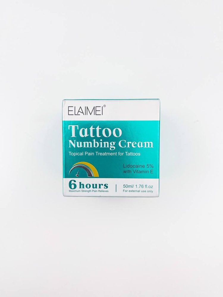 Крем Tattoo Numbing cream обезболивающий для ухода за тату и при ...