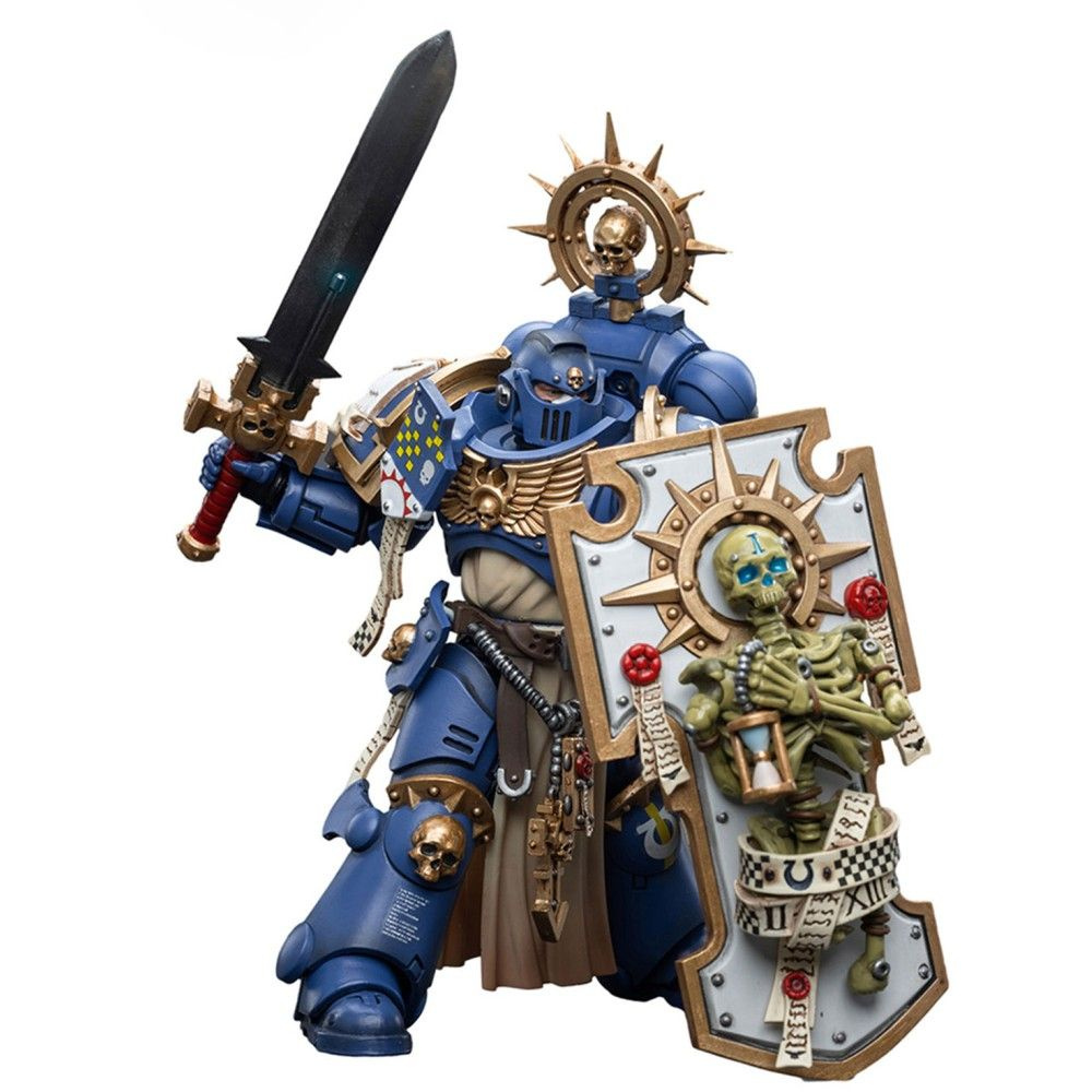 Фигурка JoyToy Warhammer 40K Ultramarines Primaris Captain with Relic ...