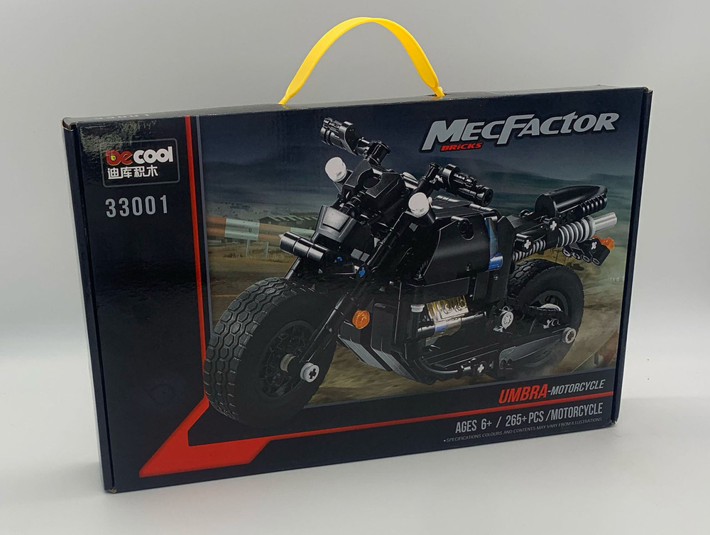 Конструктор Jisi bricks (Decool) MecFactor 33001 Мотоцикл Umbra ...
