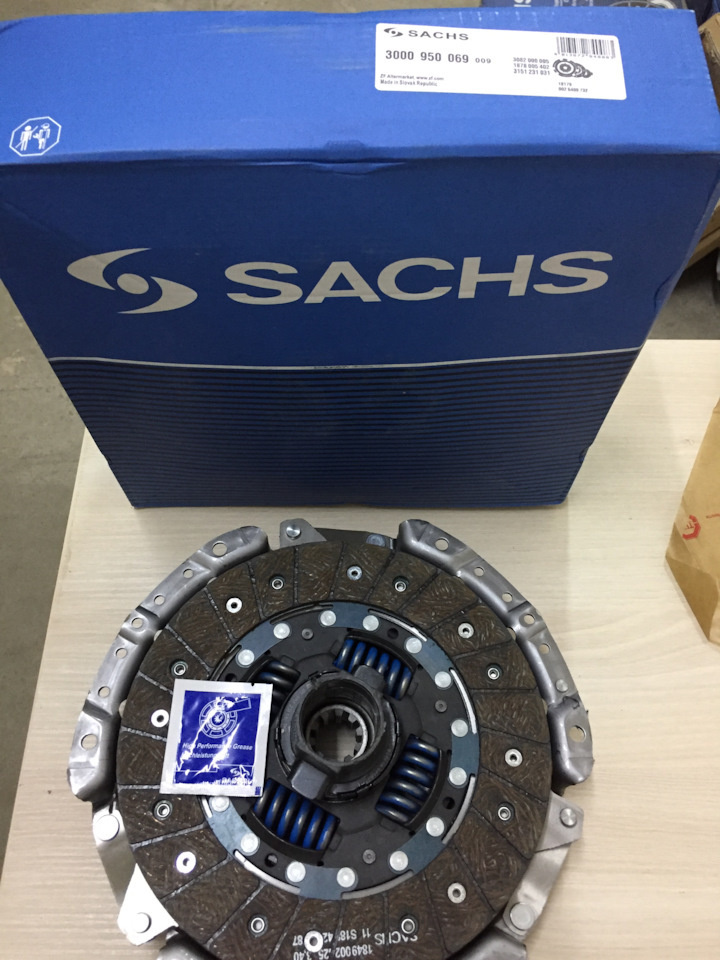 Комплект сцепления Sachs 3000950069 - Sachs арт. 3000950069 - купить по ...
