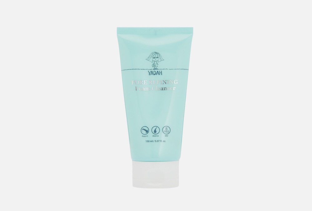 Очищающая пенка для сужения пор yadah pore refining foam cleanser ...