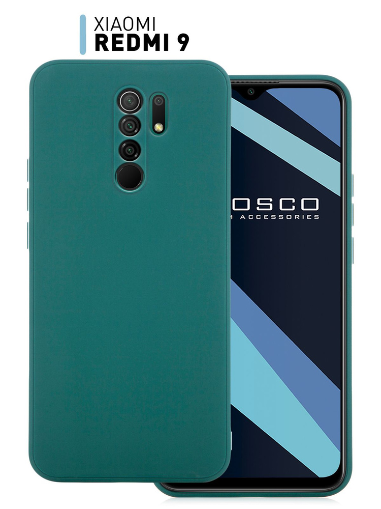 Чехол накладка Rosco для Xiaomi Redmi 9 Сяоми Редми 9 Ксиаоми