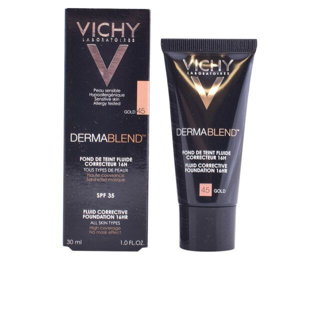 Vichy Dermablend Fluid Corrective Foundation 16H No.45 Gold Стойкий ...