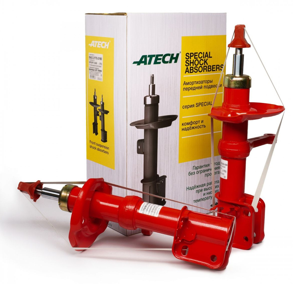 Амортизатор передней подвески "ATECH" SPORT-GAS 2170-2190 (-30) 2 шт ...
