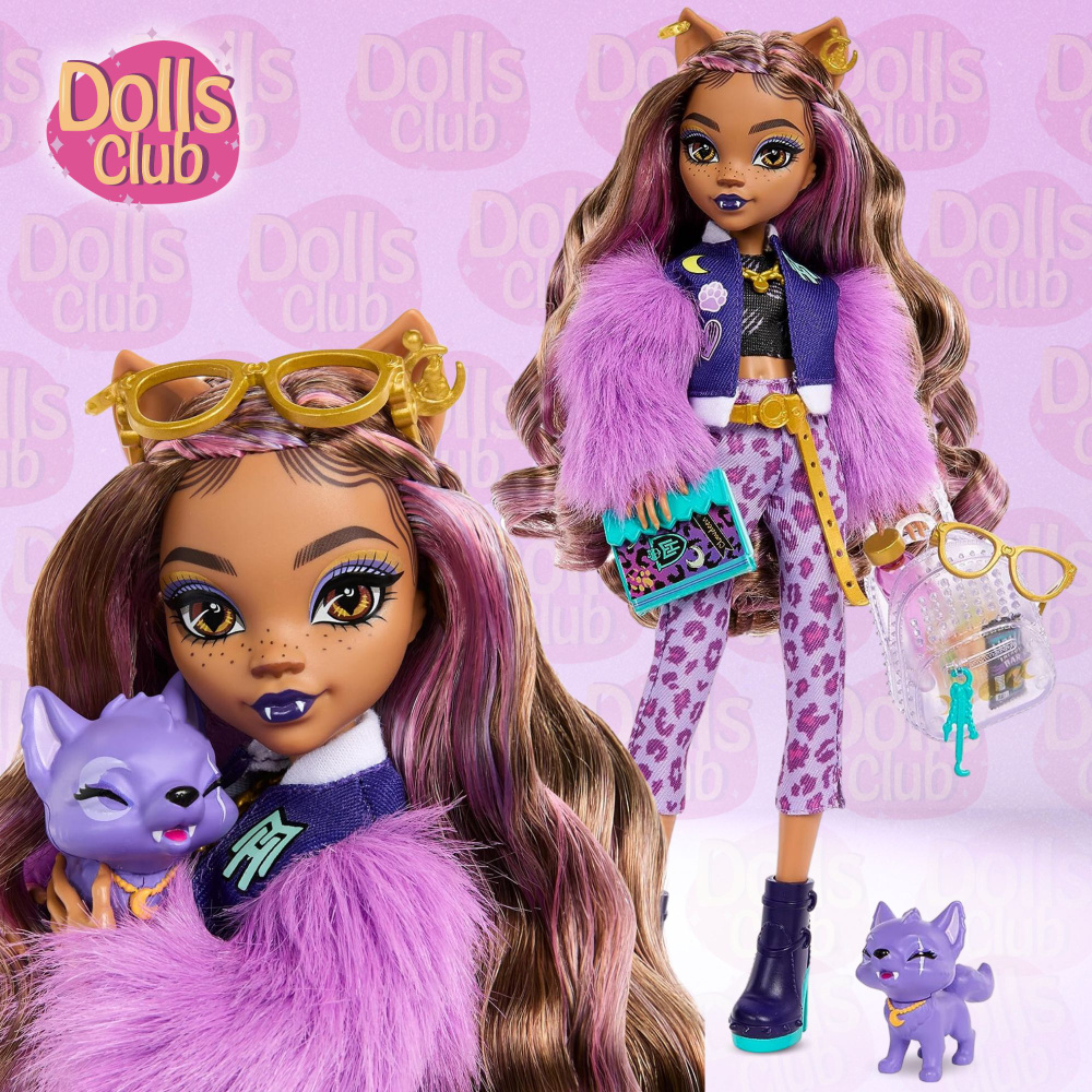 Кукла Monster High Клодин Вульф обновленная базовая g3 - купить с ...