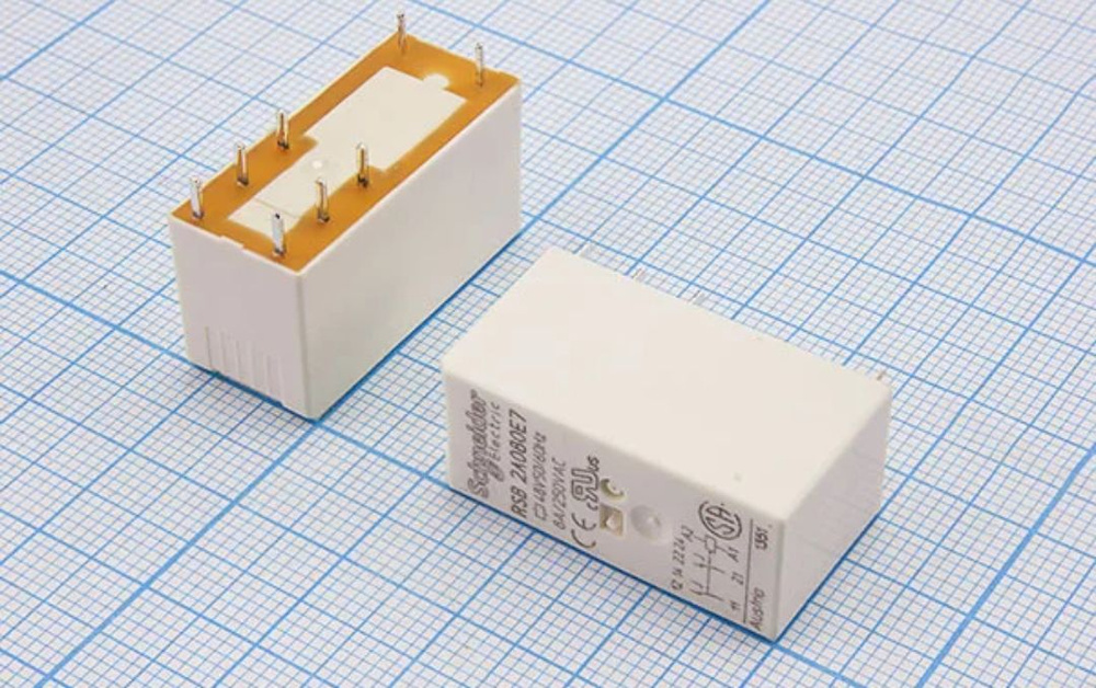 Реле промежуточное 2СО 220B AC RSB2A080M7 Schneider - купить по ...