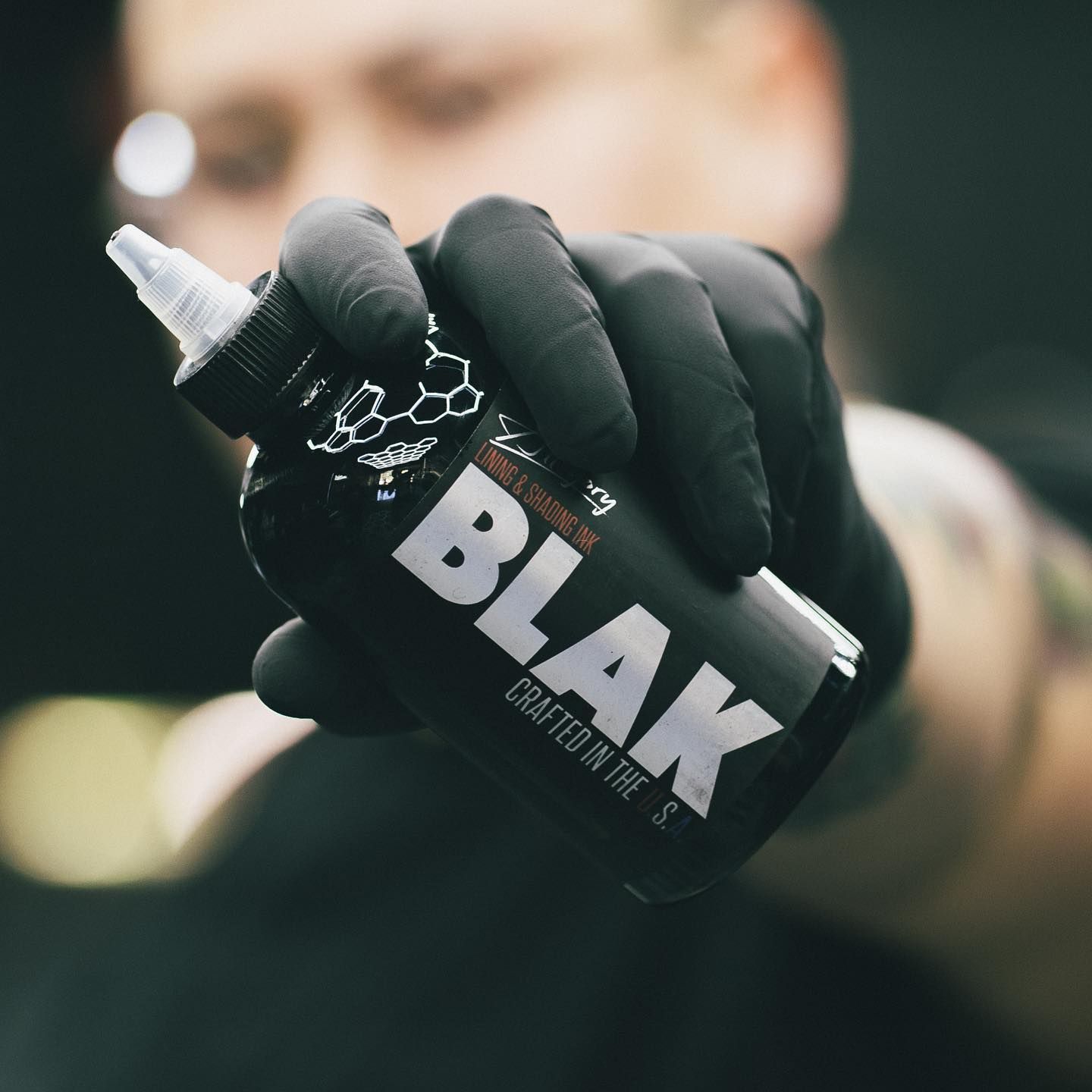 Allegory BLAK, black, Черная краска для татуировки, пигмент black Ink 8 ...