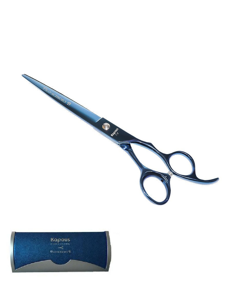 Kapous Professional Ножницы парикмахерские Pro-scissors B, прямые 7,5 ...