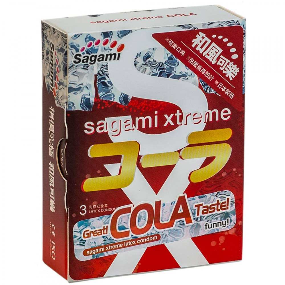 Презервативы Sagami Xtreme Cola №3 (аромат Кола) - купить с доставкой ...