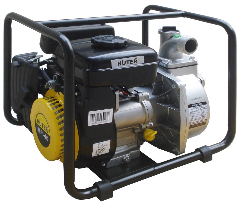 Мотопомпа Huter MP-40 - купить по выгодной цене в интернет-магазине OZON (1392774105)