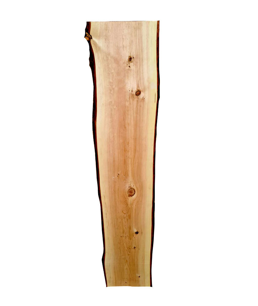 Доска необрезная Кедровая / 25х200-300х1500мм / 4 шт. в упаковке ...