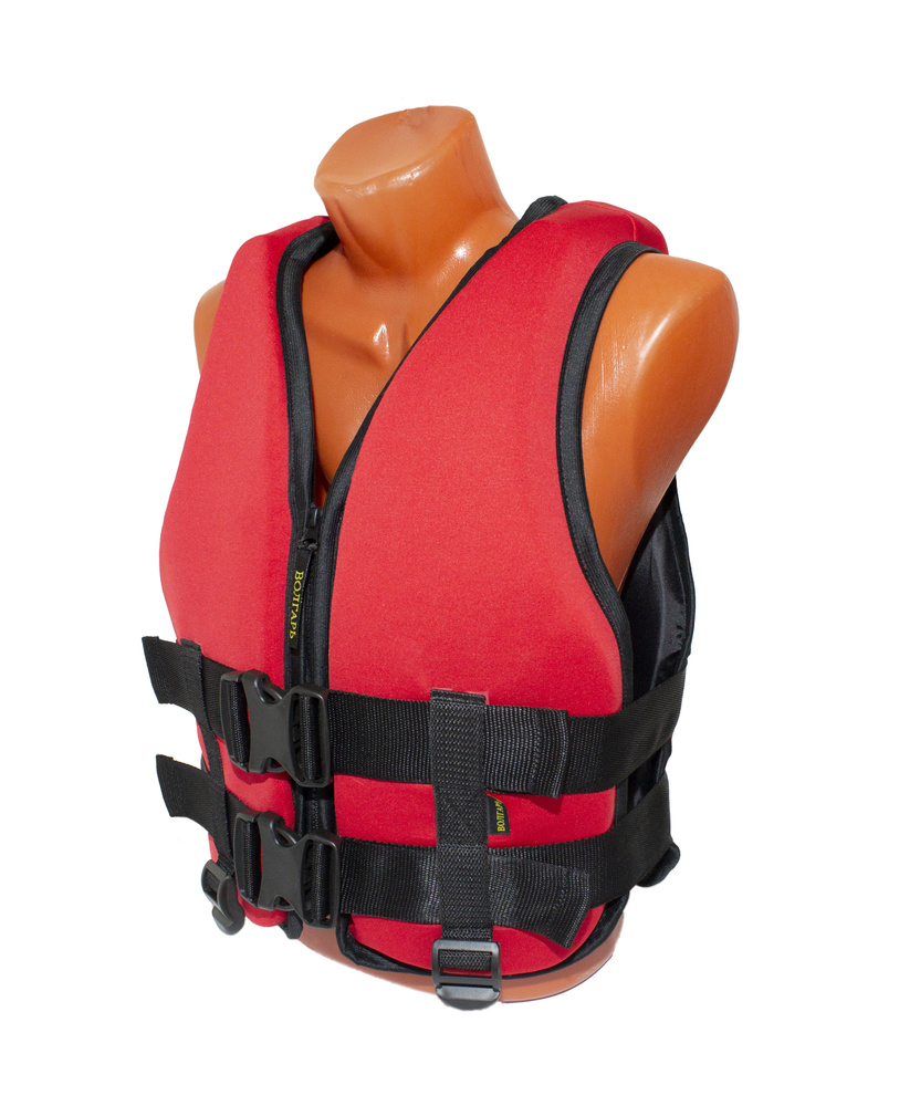 Спасательный неопреновый жилет Таймень / жилет для sup, вейкбординг, гидроцикл, разм. L, 60-80 ...