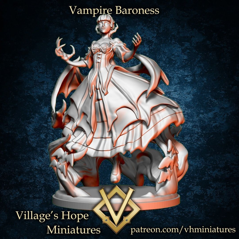Warhammer Vampire Baroness/Вампирская баронесса - купить с доставкой по ...